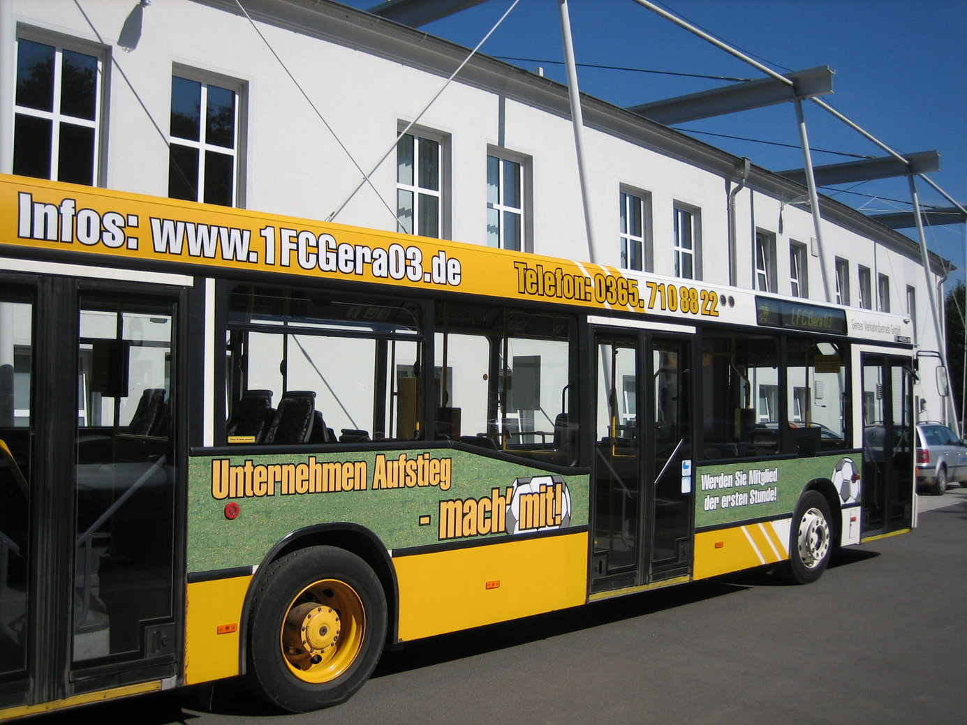 1. FC Gera 03 - 1. FC Kaiserslautern (Samstag, 9. September 2006 ...